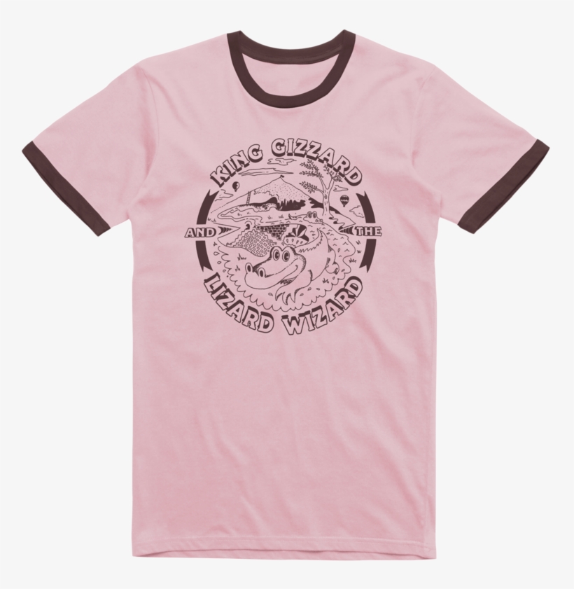 Gator / Pink Ringer T-shirt - 70's Tshirt - 1024x1024 PNG Download - PNGkit
