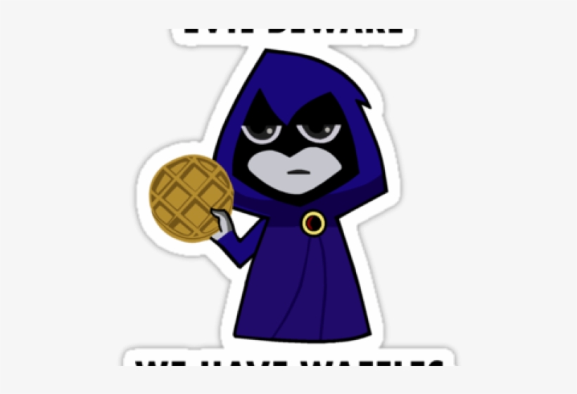 Raven Clipart Evil - Evil Beware We Have Waffles - 640x480 PNG Download ...