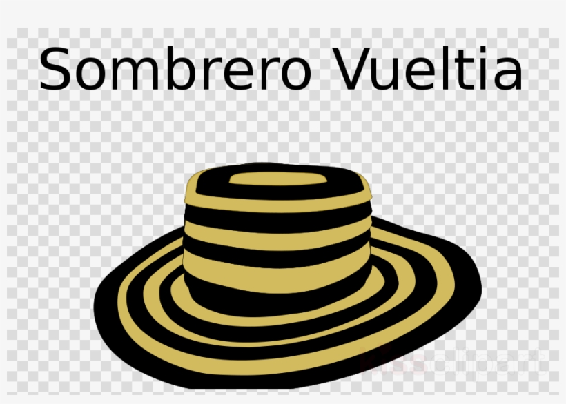 Sombrero Volteado Spng Clipart Hat Sombrero Vueltiao - Sombrero Tipico ...