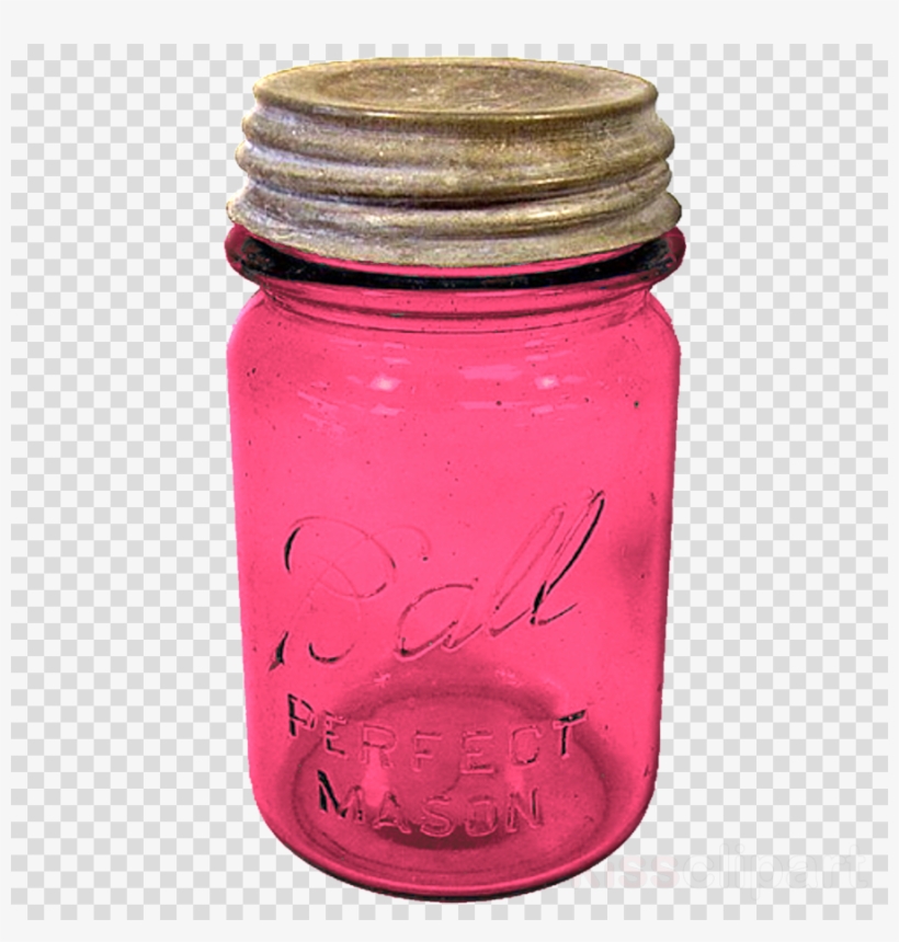 Download Transparent Mason Jar Clipart Mason Jar Lid - PNGkit