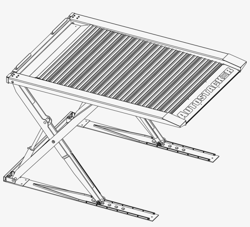 Autostacker Line Drawing - Auto Stacker - 1000x862 PNG Download - PNGkit
