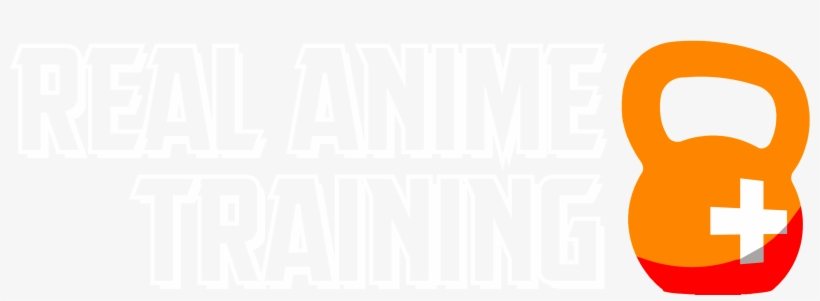Real Anime Training Outline White - Poster - 4591x1507 PNG Download ...