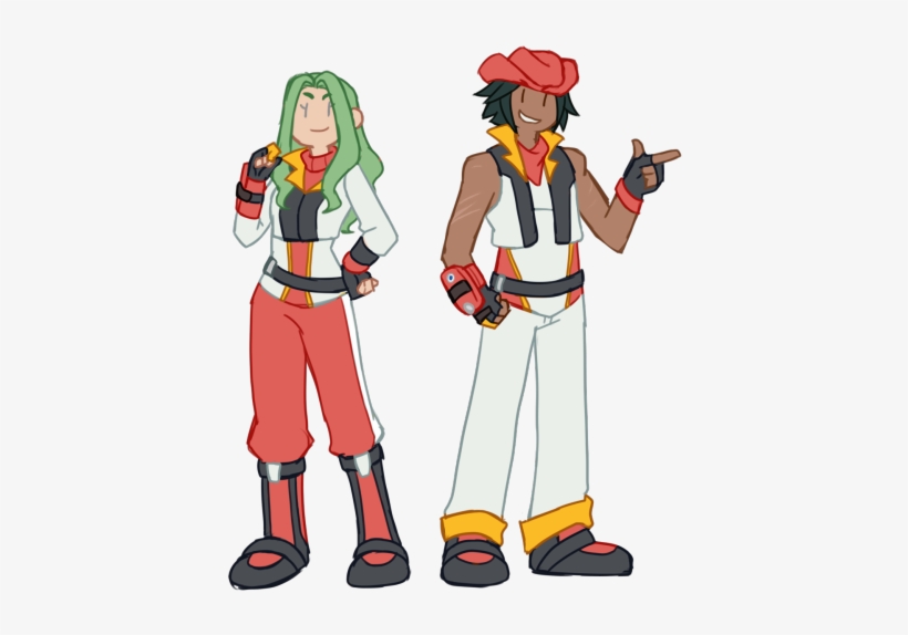 Some Wendy And Sven Redesigns From Pokemon Ranger Shadows - Pokemon ...