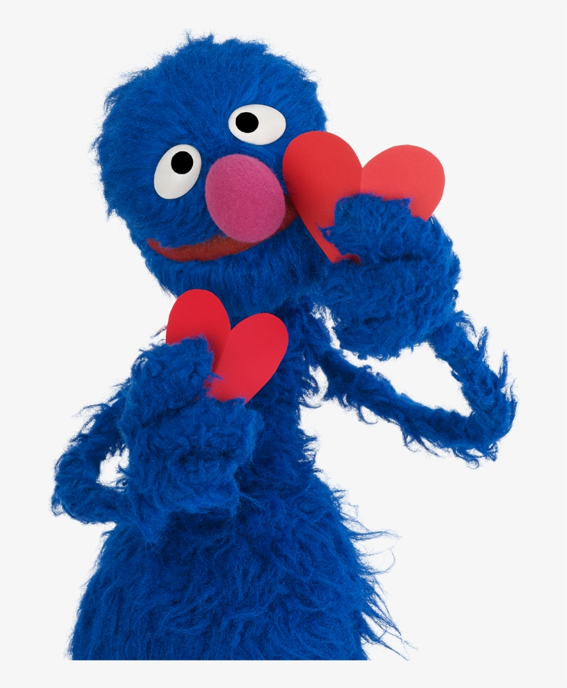 Grover Sesame Street Face