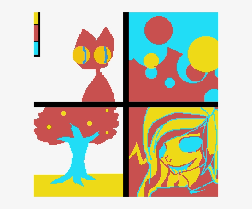 Download Transparent Three Color Palette Collab - Color - PNGkit