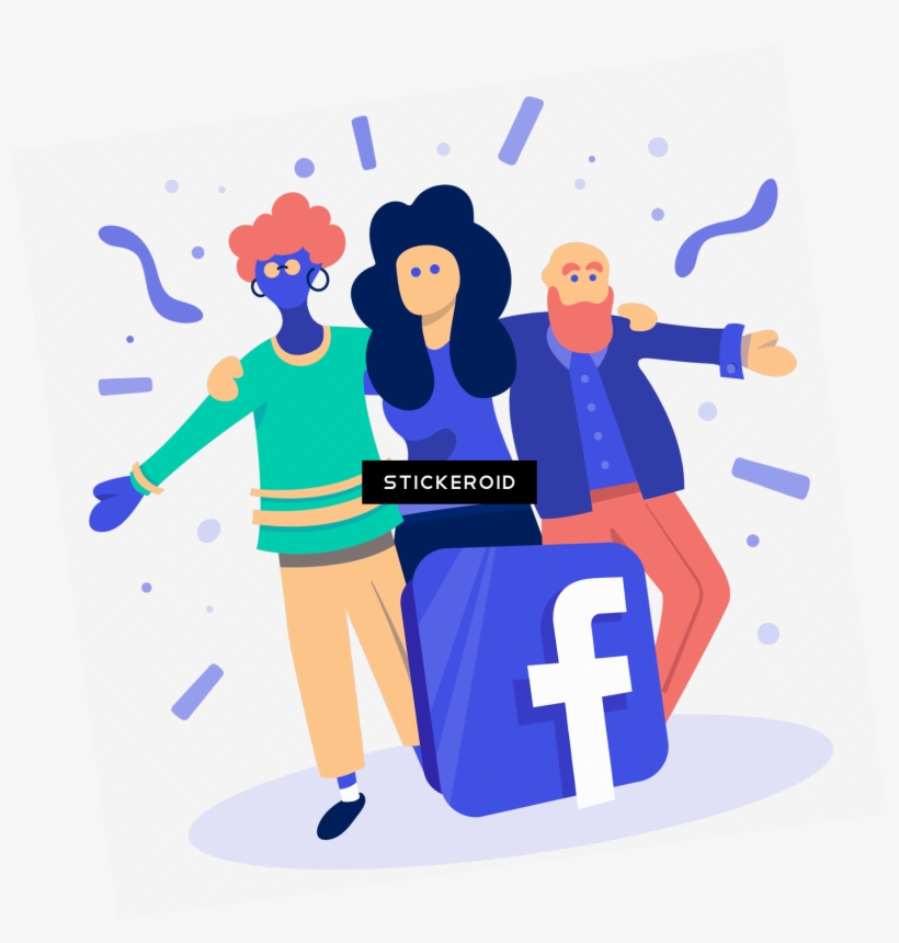 Facebook Fb Illustration - 1806x1807 PNG Download - PNGkit