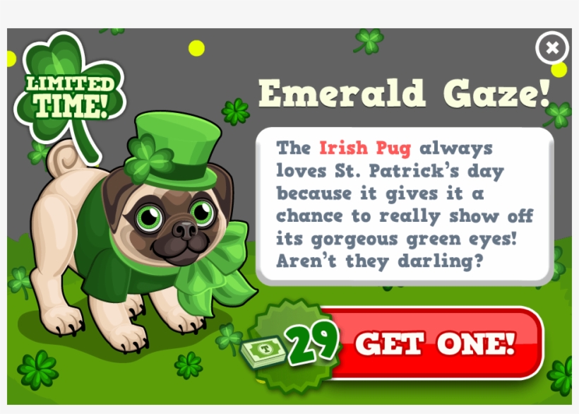 Irish Pug Modal - Really Cool Grandma Looks Like! Orn - 960x640 PNG ...