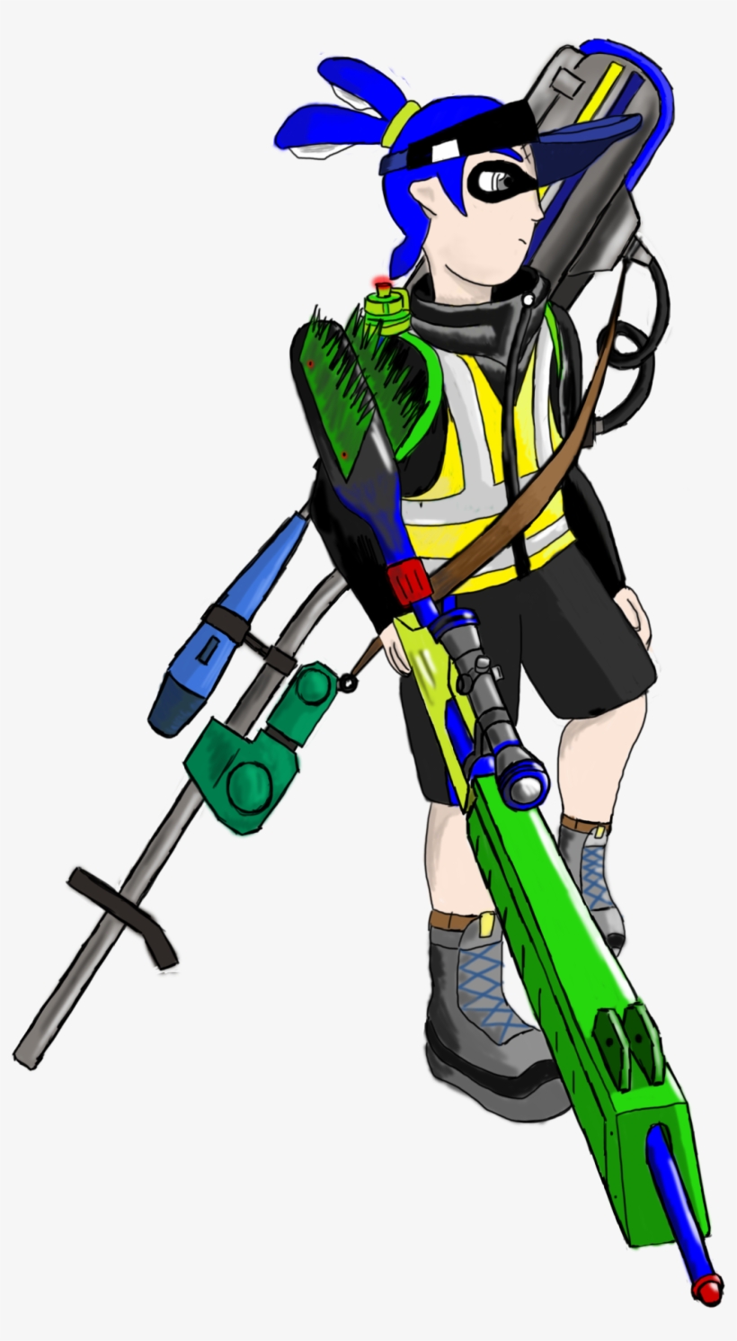 Splatoon 2s Next Weapons Are The Custom E Liter 4k - Splatoon ...