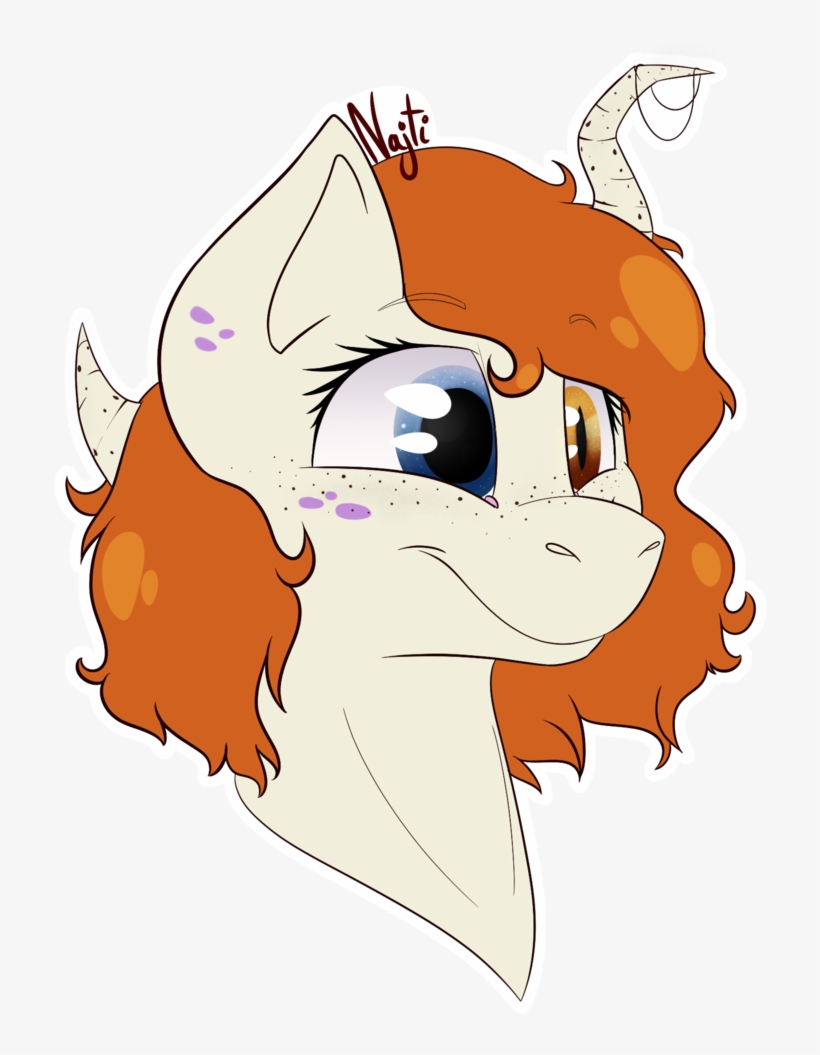 Najti, Blue Eyes, Bust, Commission, Cute, Derpibooru - Cartoon ...