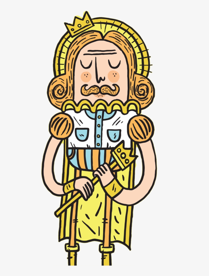 Golden Rey - Cartoon - 1000x1000 PNG Download - PNGkit