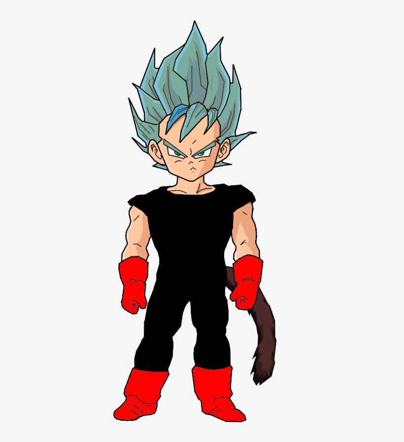 Kid Vegeta Rssj - 500x850 PNG Download - PNGkit