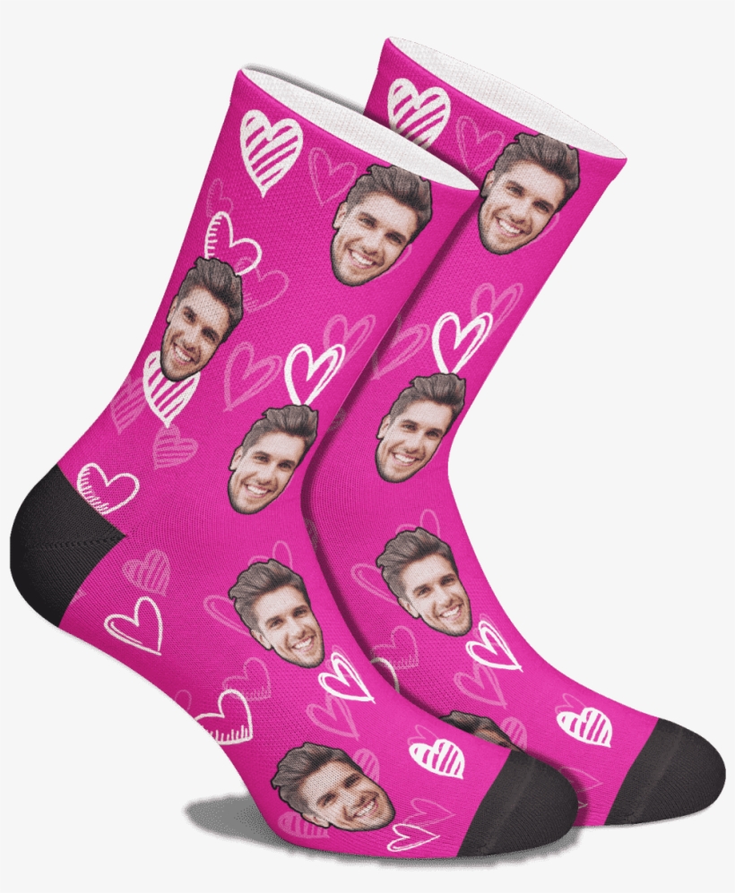 Generic Hearts Guy - Sock - 1400x1556 PNG Download - PNGkit