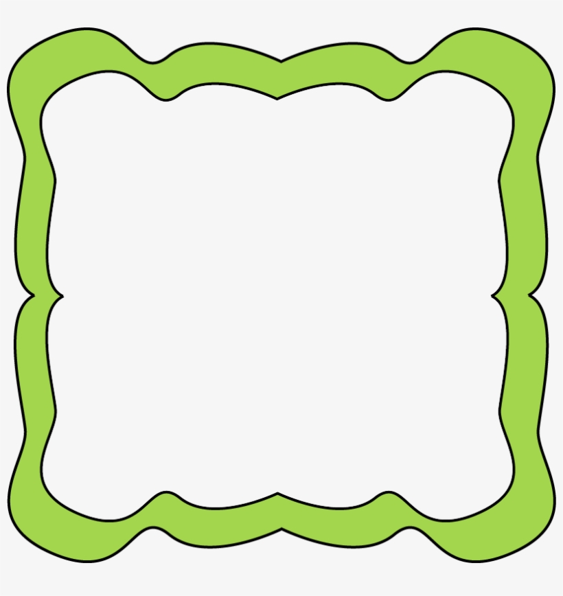 Lime Border Frame Png Transparent Image - Clip Art - 808x788 PNG ...