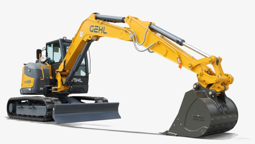 M08 Excavator - Gehl M100 - 4848x2544 PNG Download - PNGkit