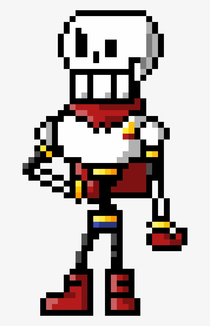 Undertale Papyrus - Undertale - 644x1196 PNG Download - PNGkit