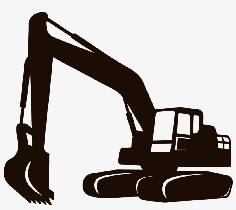 Backhoe Vector Excavator Bucket Clip Transparent Library - Heavy ...