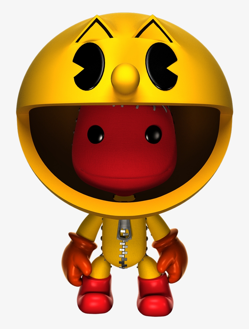 Pacmanfront - Little Big Planet Pac Man - 1200x1200 PNG Download - PNGkit
