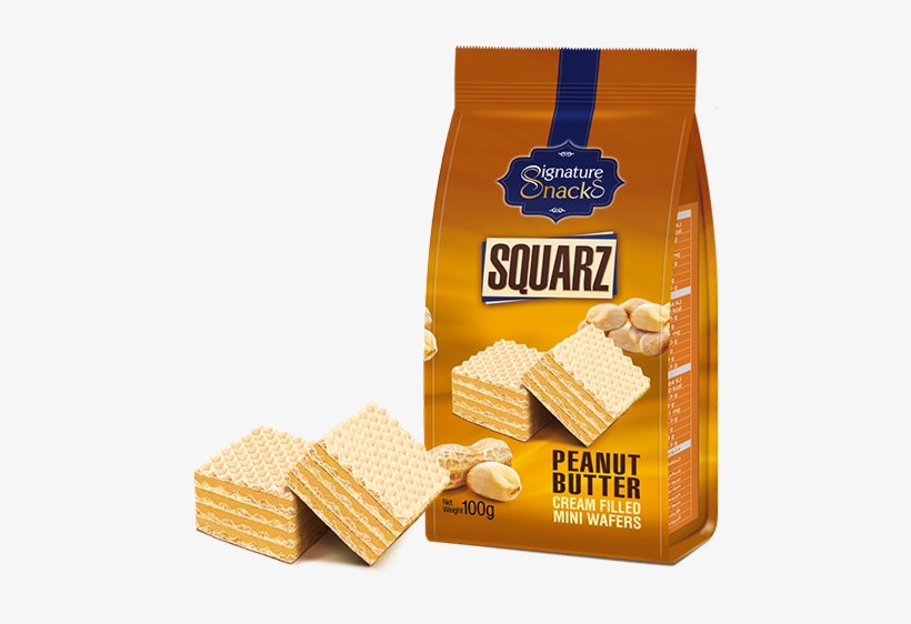 Signature Snacks Squarz Strawberry Cream Filled Mini - 631x631 PNG ...