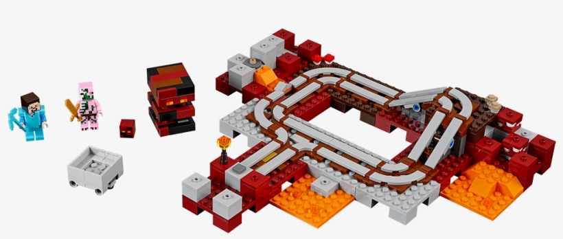 21130 Lego® Minecraft™ The Nether Railway - Lego Minecraft Nether ...