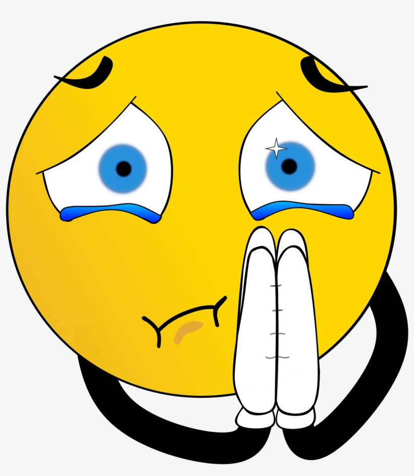 Praying Hands Smiley Christian Church - Sad Smiley - 1920x1920 PNG ...