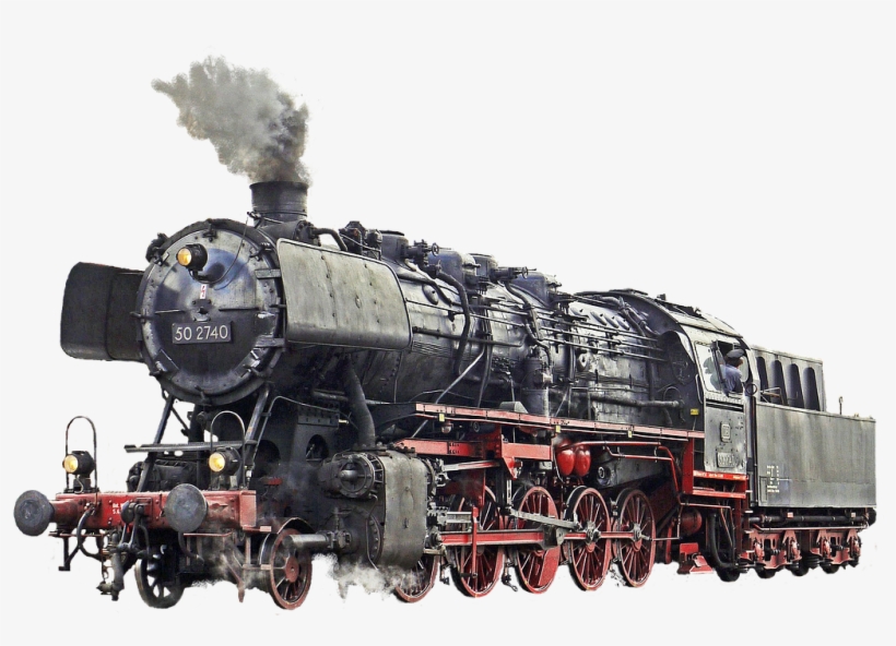Locomotive Loco Train - Old Steam Train Transparent Background ...