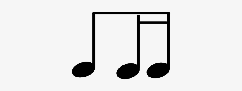 Download Transparent Small 1 Eighth Note And 2 Sixteenth Notesti Ti-ka ...