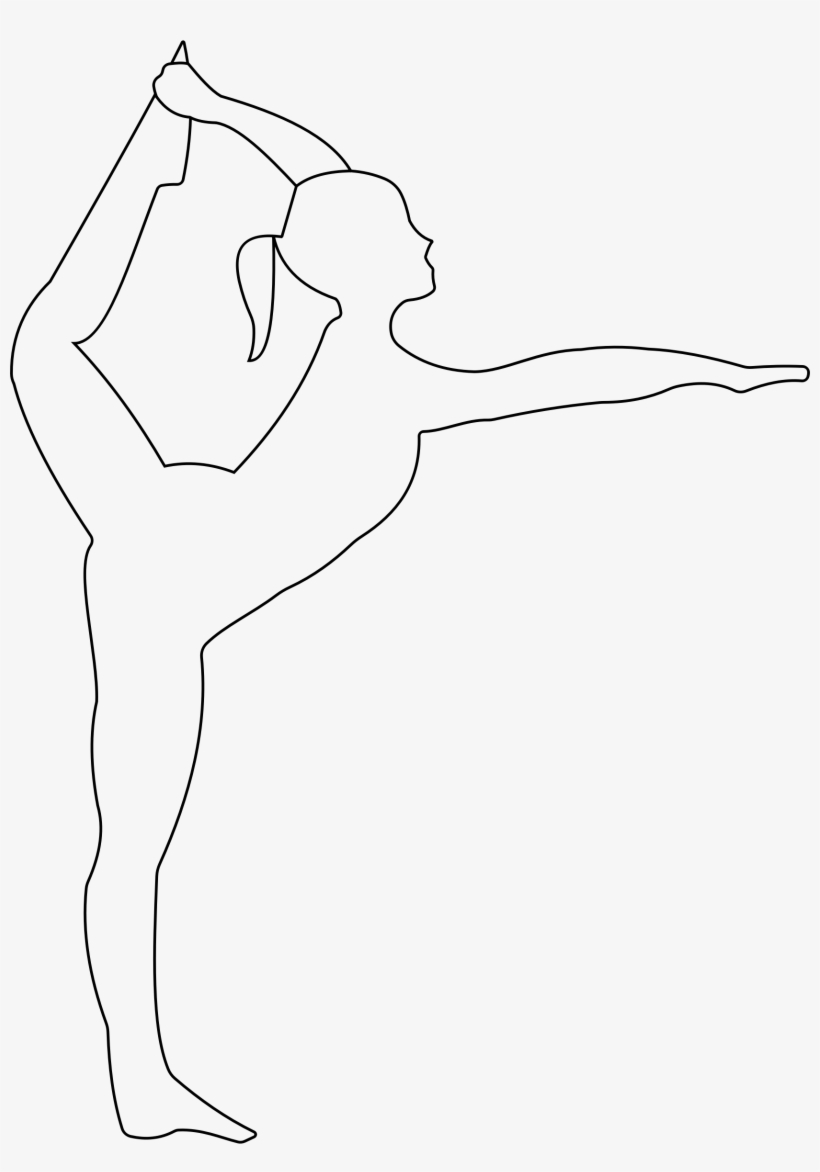 Big Image - Stretching Outline - 1670x2306 PNG Download - PNGkit