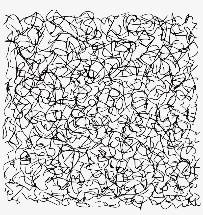 Messy Lines 2558*2598 Transprent Png Free Download - Messy Line ...