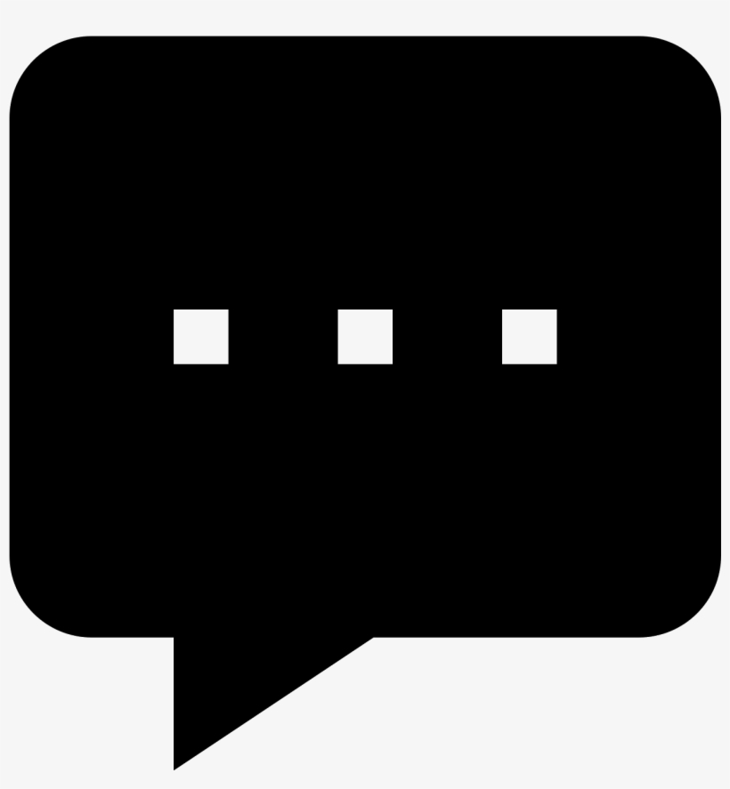 Download Transparent Iphone Message Bubble Png - Speech Bubble Icon ...