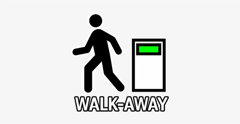 Walk Away Icon - Icon - 400x400 PNG Download - PNGkit