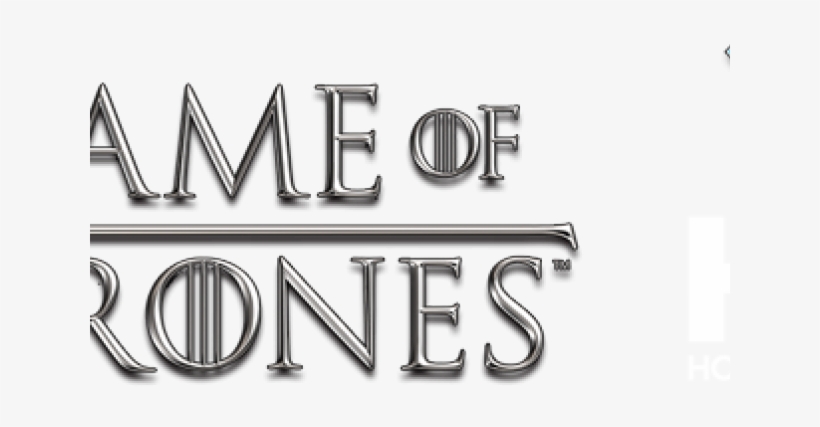 Download Transparent Game Of Thrones Logo Png Transparent Images - Game ...