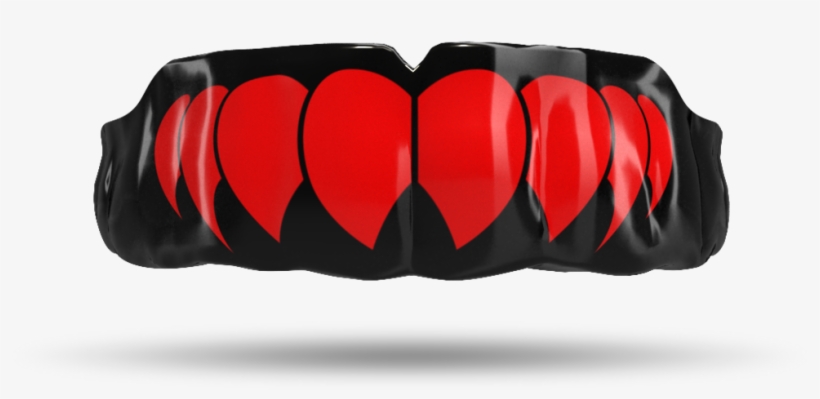 Red Fangs - 1000x448 PNG Download - PNGkit