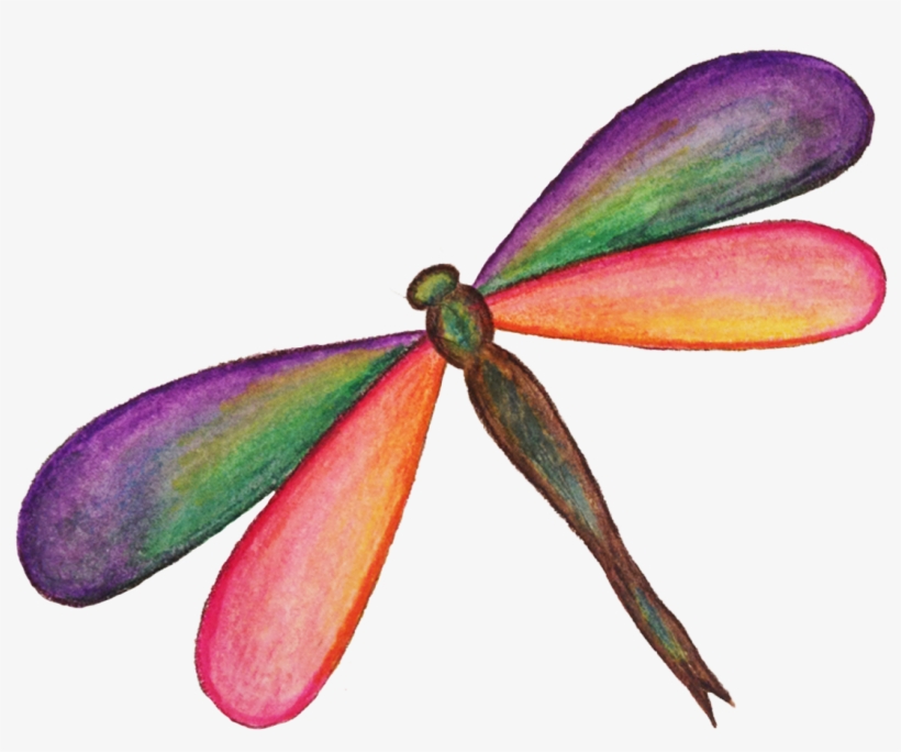 Dragonfly Prayer - Wallpaper - 1094x860 PNG Download - PNGkit