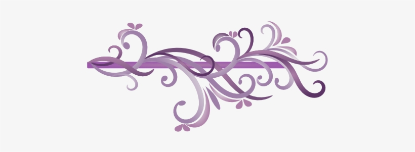 Angel Page Divider - Violet Divider - 499x241 PNG Download - PNGkit