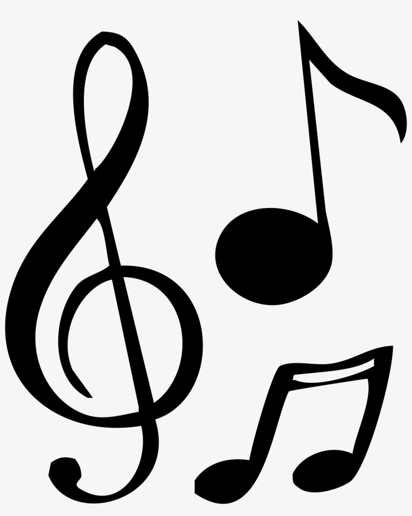 Public Domain Music Notes Clipart