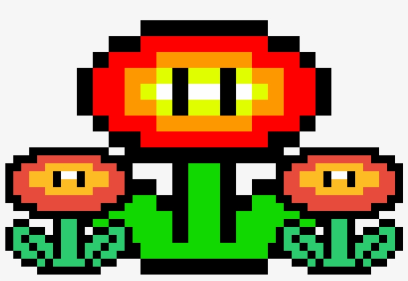 By El-gato - Pixel Art Mario Flower - 1200x1200 PNG Download - PNGkit