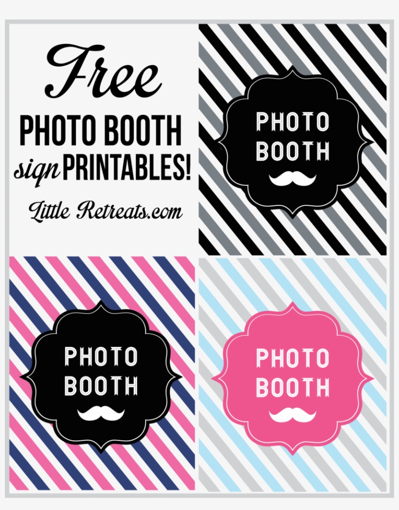 Download Free Printable Photo Booth Sign Clipart Photo - Free Photo ...