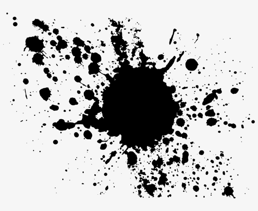 Black Ink Png Clipart - Royal Blue Paint Splatter - 800x591 PNG ...