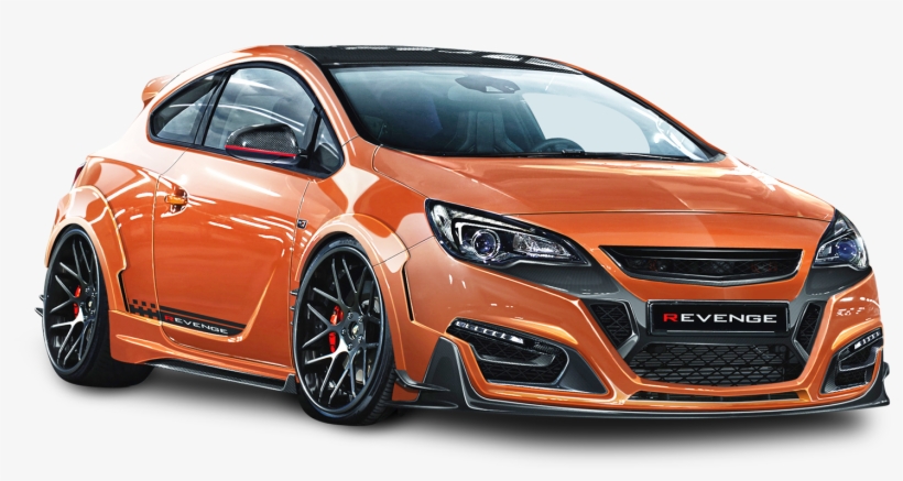 Opel Astra Gtc Revenge Orange Car Png Image - Opel Astra Gtc Body Kit ...