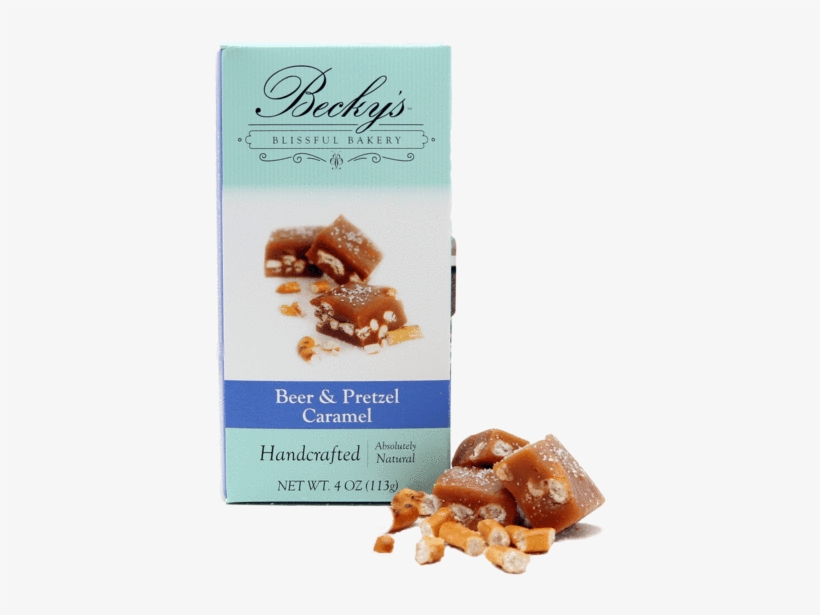Becky's Beer And Pretzel Caramels - Beckys Blissful Bakery Salted Beer ...
