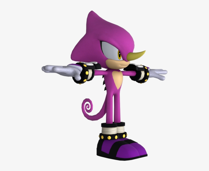 Download Zip Archive - Espio The Chameleon - 750x650 PNG Download - PNGkit