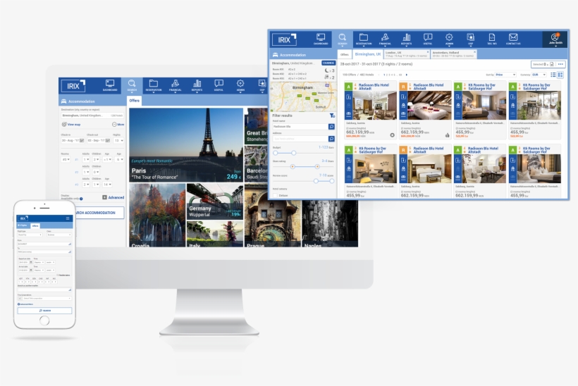 Irix Responsive Interface - Responsive Web Design - 2082x1290 PNG ...