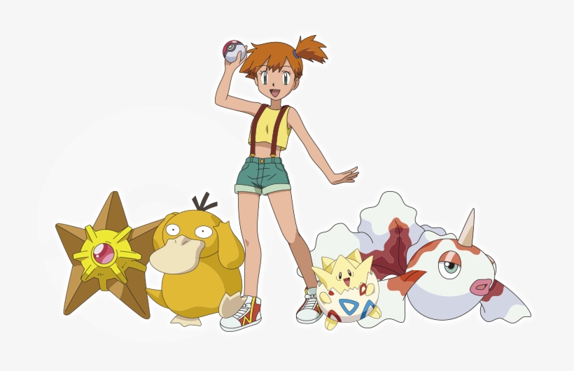 Goldeen - Psyduck - Staryu - Togepi - Pokemon Psyduck - 722x461 PNG Download - PNGkit