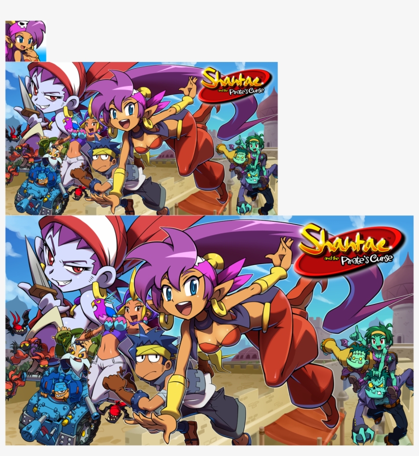 Click For Full Sized Image Home Menu Icon And Banners - Shantae And The ...