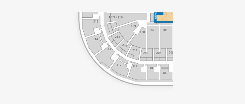 Fiserv Forum Floor Plan - 350x350 PNG Download - PNGkit