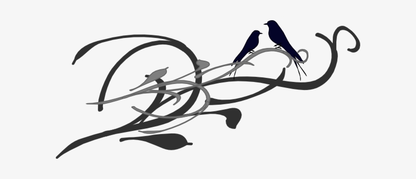 Kj Love Birds Svg Clip Arts 600 X 274 Px - 600x274 PNG Download - PNGkit