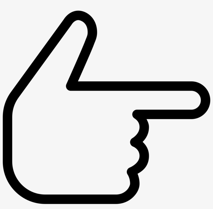 Thumbs Up With A Pointing Finger Icon - Иконка Руки - 1600x1600 PNG ...