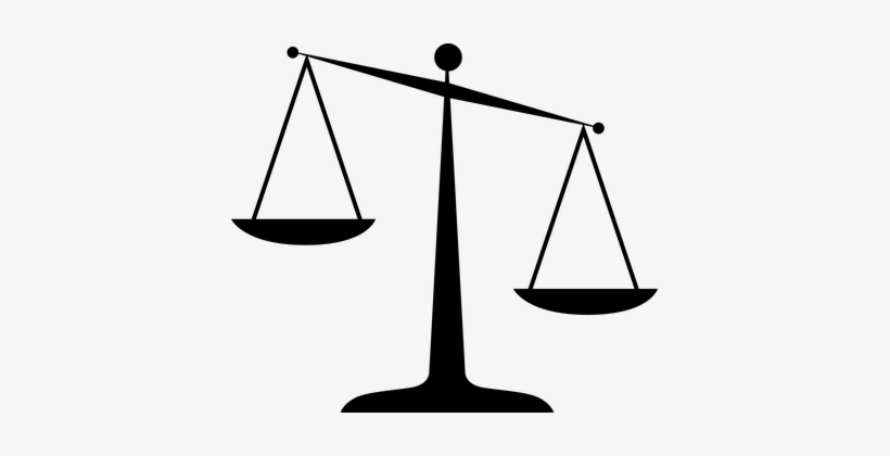 Justice Silhouette Scales Law Measurement - Scales Of Justice Clip Art ...