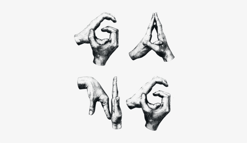 Gang Sign Png - Gang Signs - Geist [vinyl] - 341x396 PNG Download - PNGkit