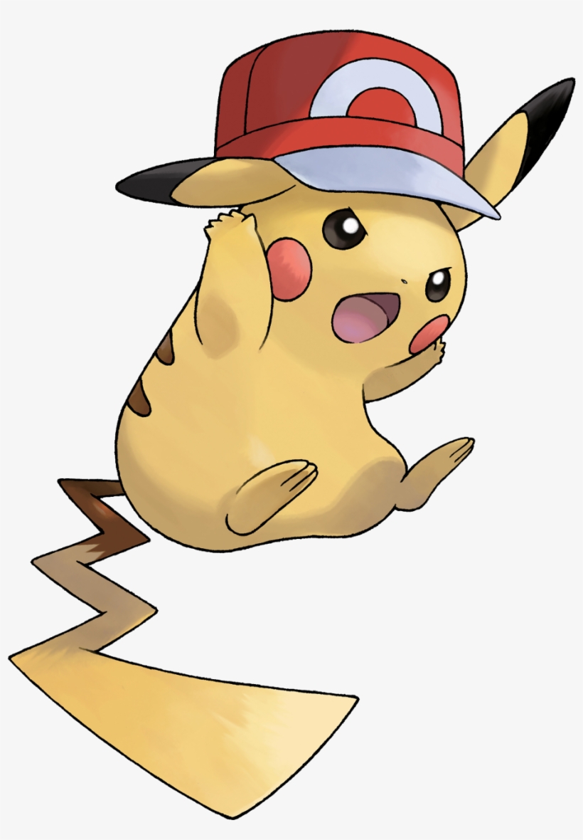 Ash S Pikachu Bulbapedia The Community Driven - Cap Pikachu Sun And ...